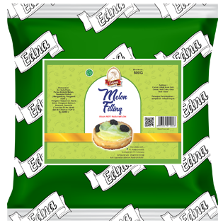 Edna Fruit Filling Melon - HAKIKI DONARTA | Supplier Bahan Kue dan ...